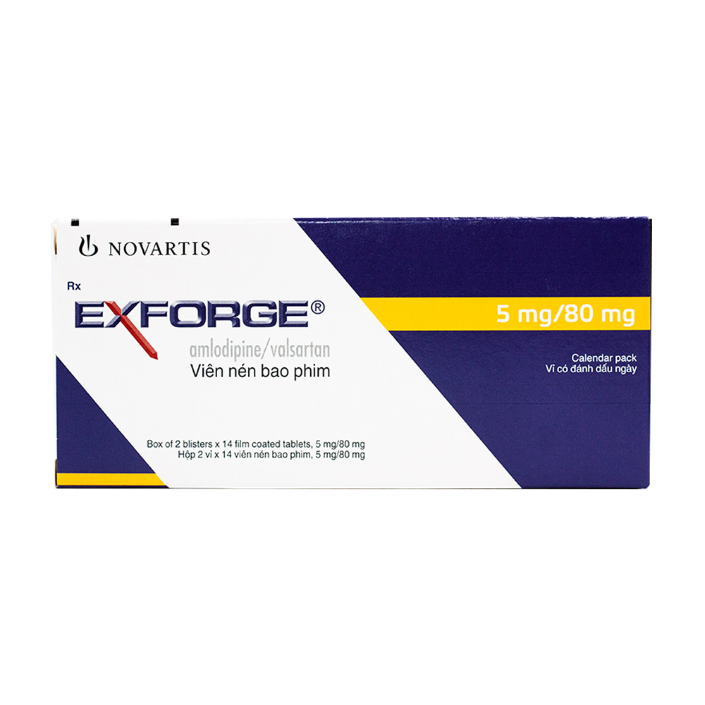 Exforge 5/80mg Novartis (H/28v) | Top Thuốc