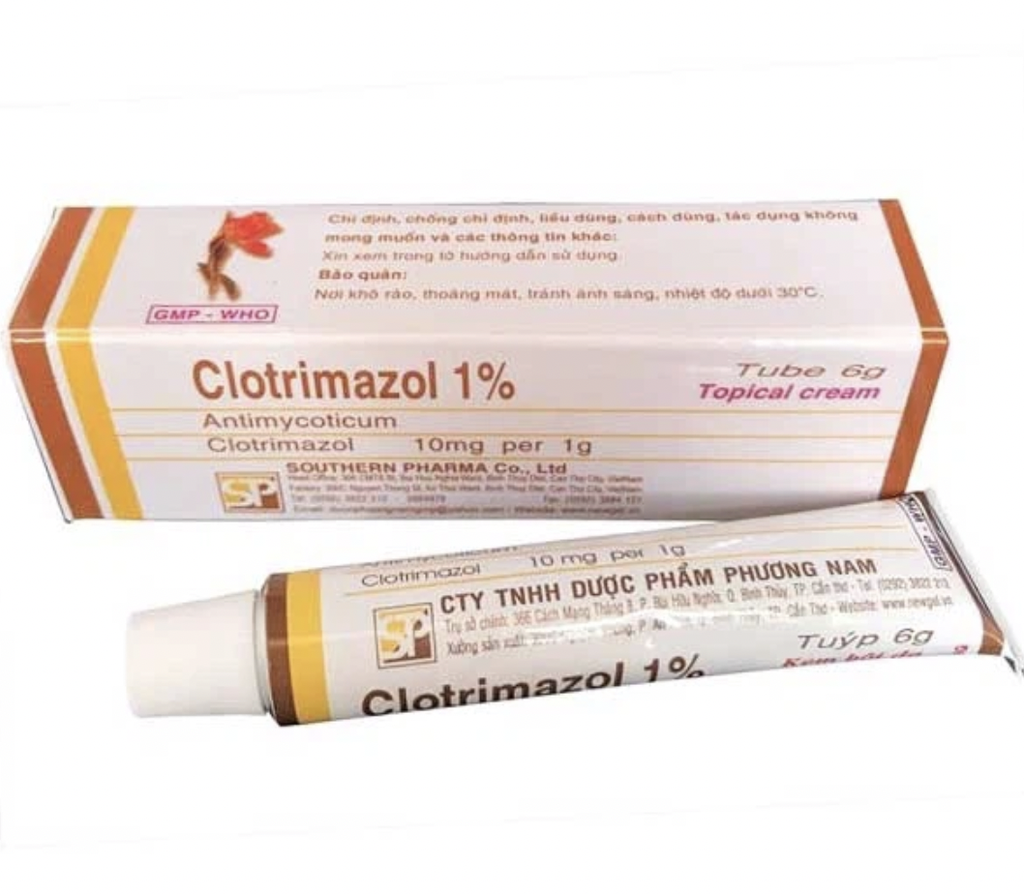 Clotrimazole 1% Clotrimazol 10mg Kem Bôi Southern Pharma (Tuýp/6g ...
